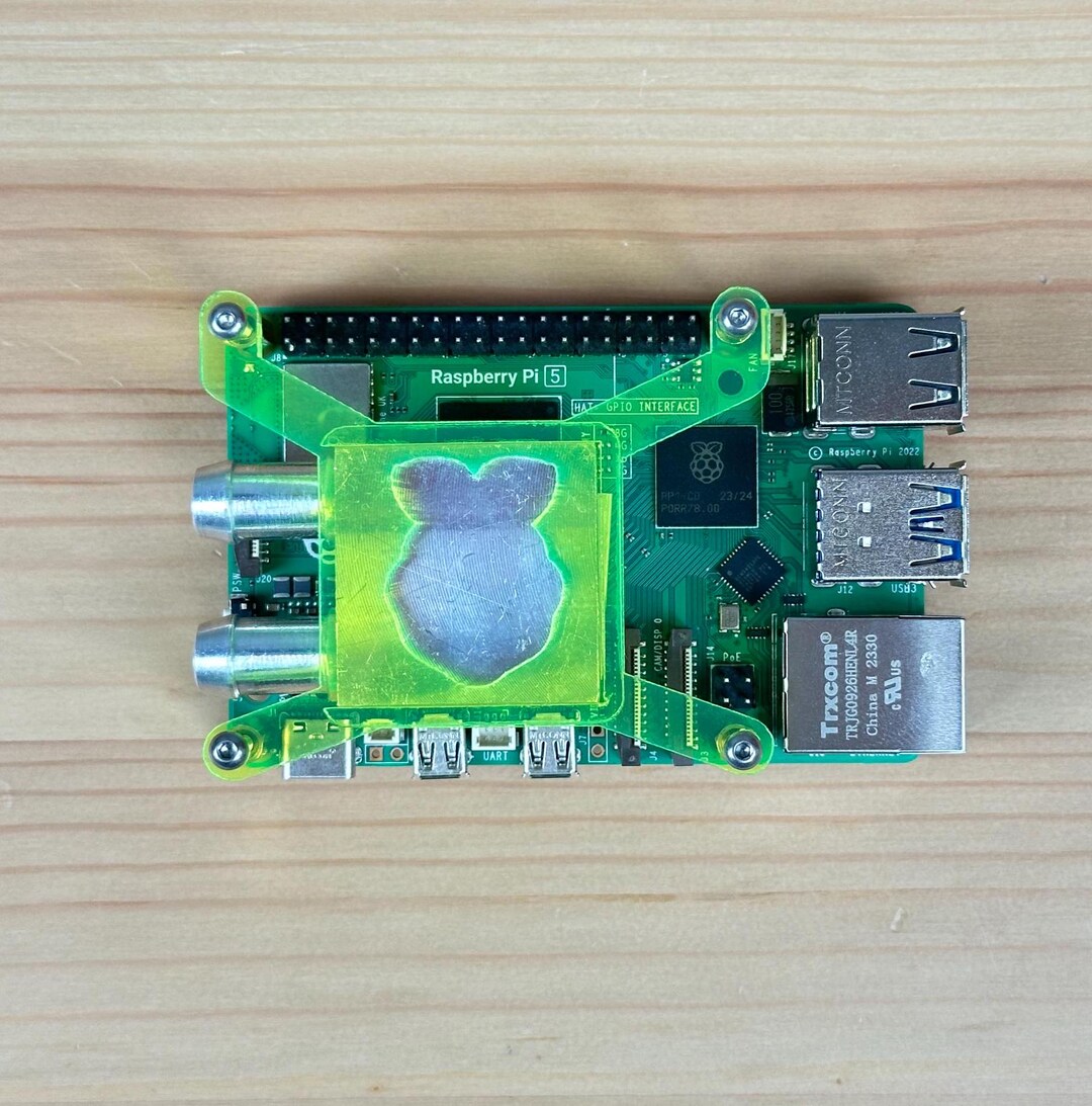 Green Water Cooling Block Kit for Raspberry Pi 5 - Etsy
