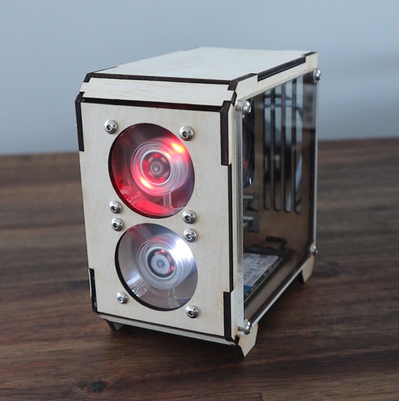 Plywood Raspberry Pi 4B Case Laser Cutting Files - Etsy