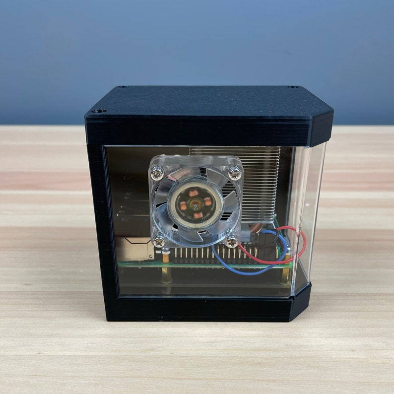 Raspberry Pi 4B Desktop Split SSD Case - Etsy
