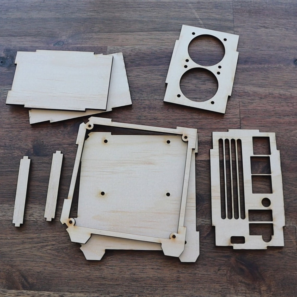 Raspberry Pi 4B Plywood DIY Case - Etsy