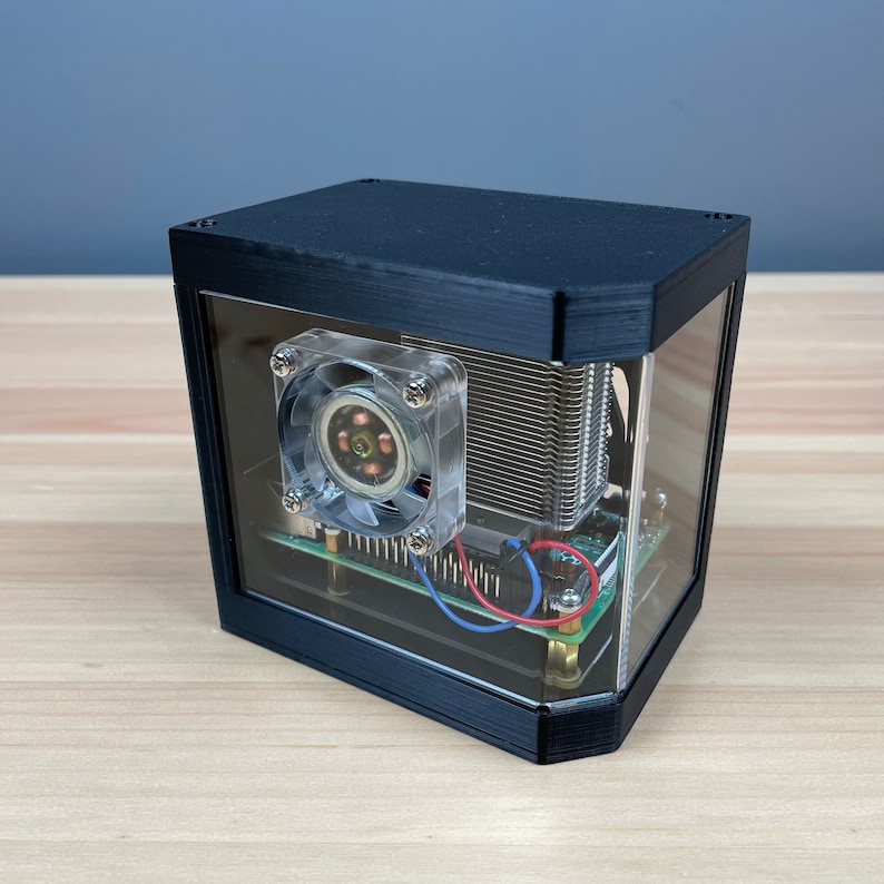 Raspberry Pi 4B Desktop Split SSD Case 3D Print Files - Etsy