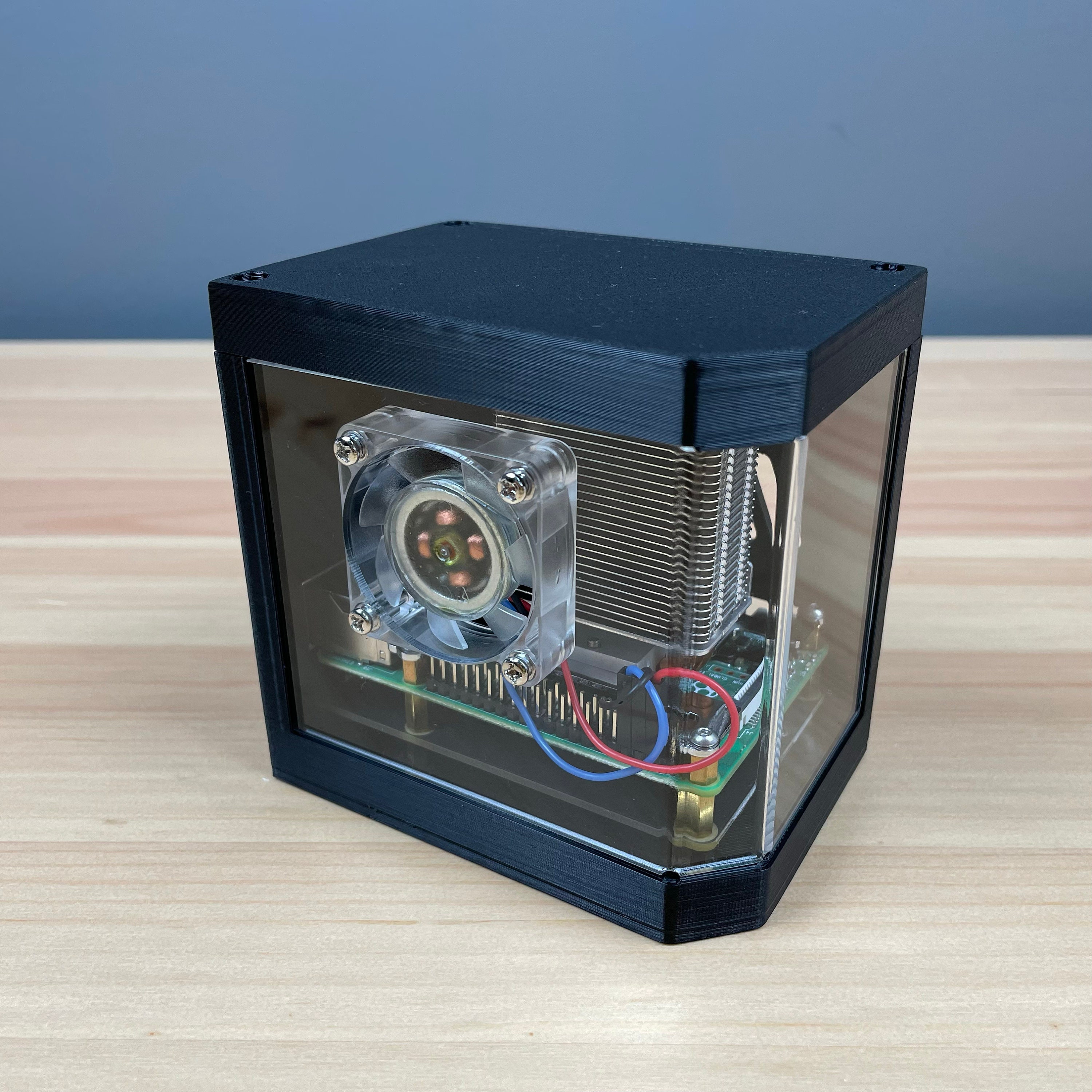 Raspberry Pi 4B Desktop Split SSD Case 3D Print Files - Etsy