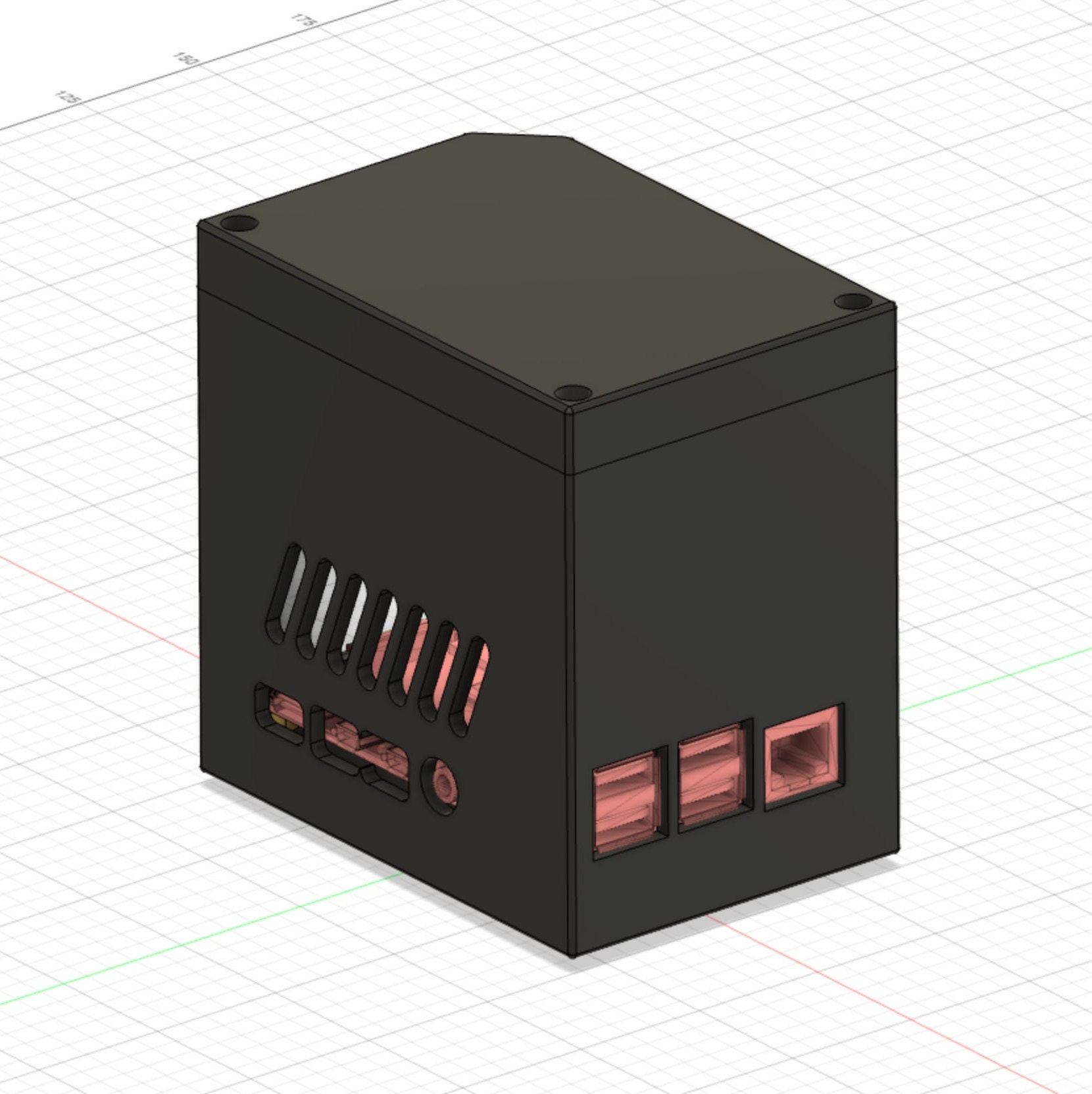 Raspberry Pi 4B Desktop Split Computer Case 3D Print Files - Etsy
