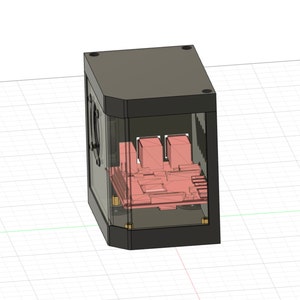 Raspberry Pi 4B Desktop Split SSD Case - 3D Print Files - Etsy