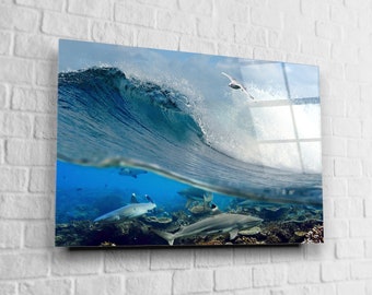 Under Glass Art - Etsy