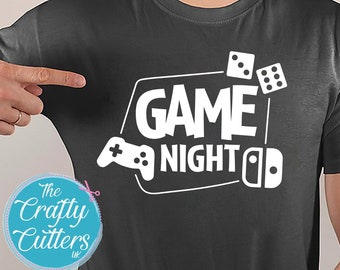 Game On SVG, SVG Cutting File, Game Night, Digital Download ...