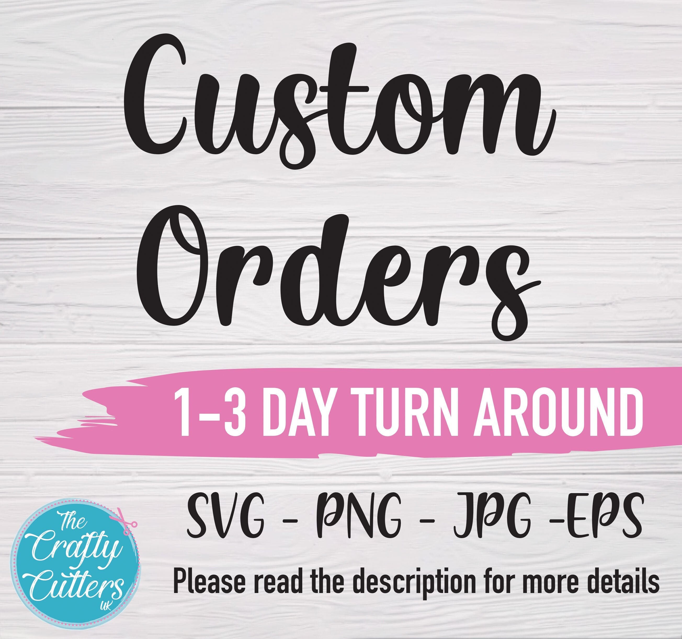 Custom SVG Custom svg png eps jpg SVG Cricut Files Custom | Etsy
