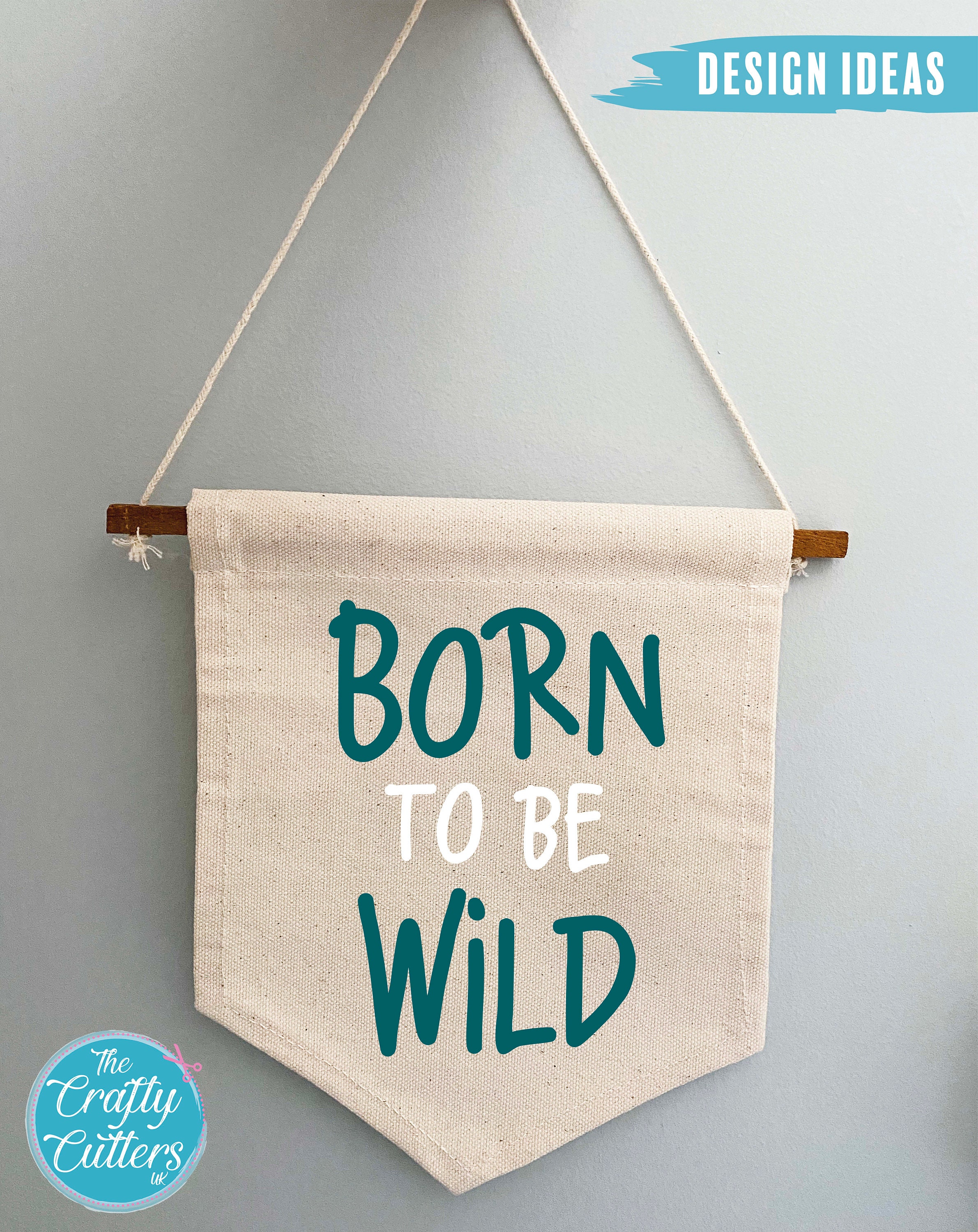 Custom Canvas Banner Handmade Iron On Gift Her Cricut | Etsy