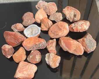 5 OZ Lot Assorted Raw Agate Lake Superior Michigan Rockhound Rough/raw ...