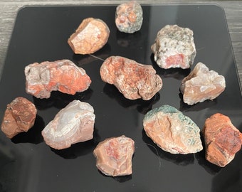 5 OZ Lot Assorted Raw Agate Lake Superior Michigan Rockhound Rough/raw ...