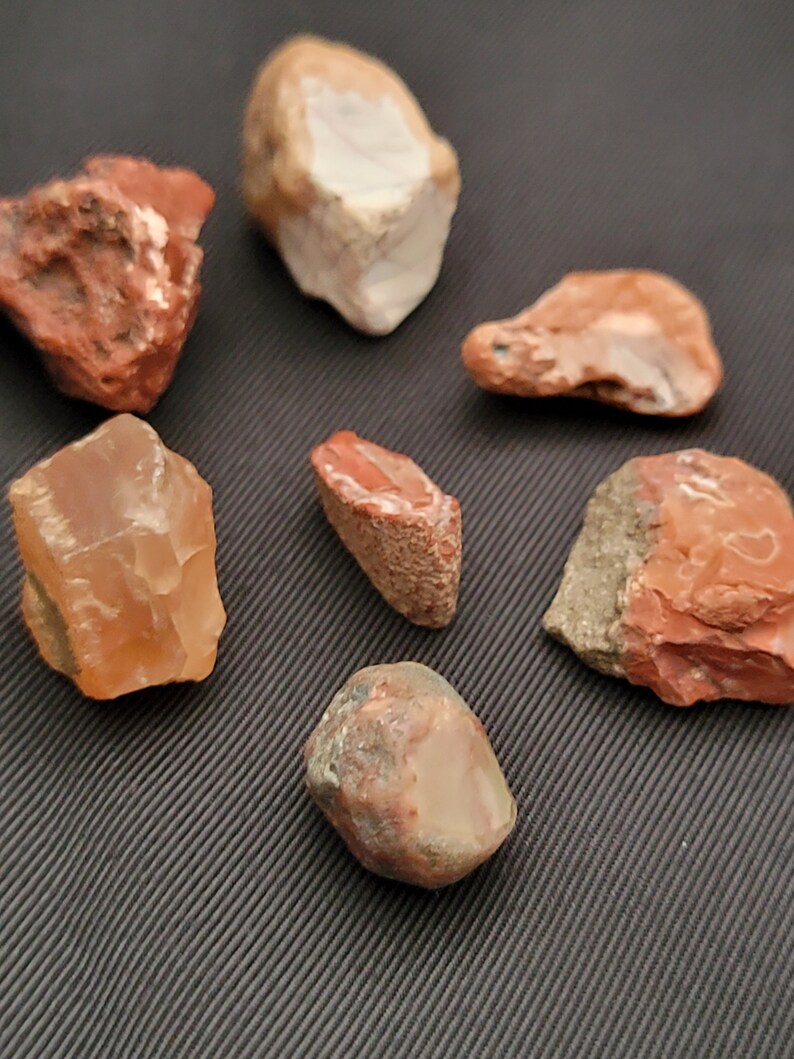 5 OZ Lot Assorted Raw Agate Lake Superior Michigan Rockhound Rough/raw ...