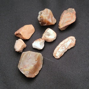 5 OZ Lot Assorted Raw Agate Lake Superior Michigan Rockhound Rough/raw ...