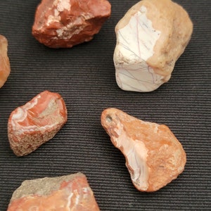 5 OZ Lot Assorted Raw Agate Lake Superior Michigan Rockhound Rough/raw ...