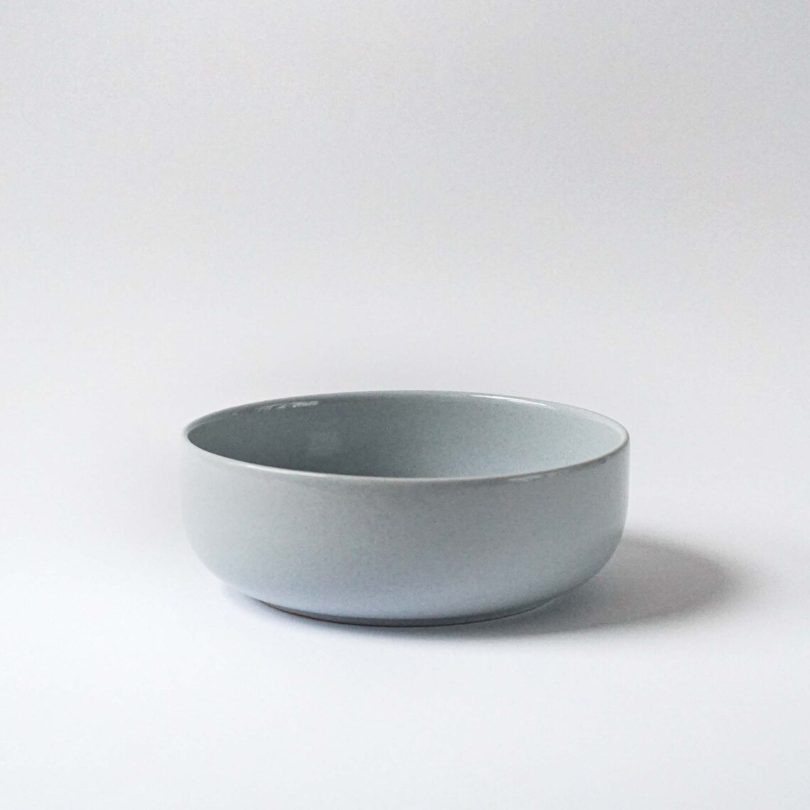 Ceramic bowl grey 600ml Ceramic plate handmade minimal | Etsy