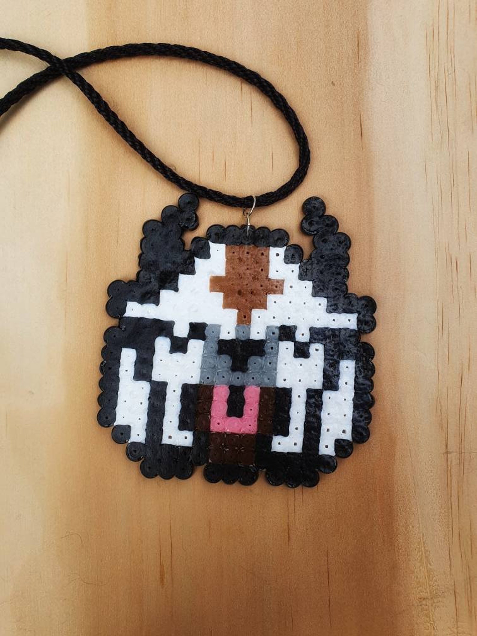 Hama perler bead pixelated appa inspired necklace | Etsy