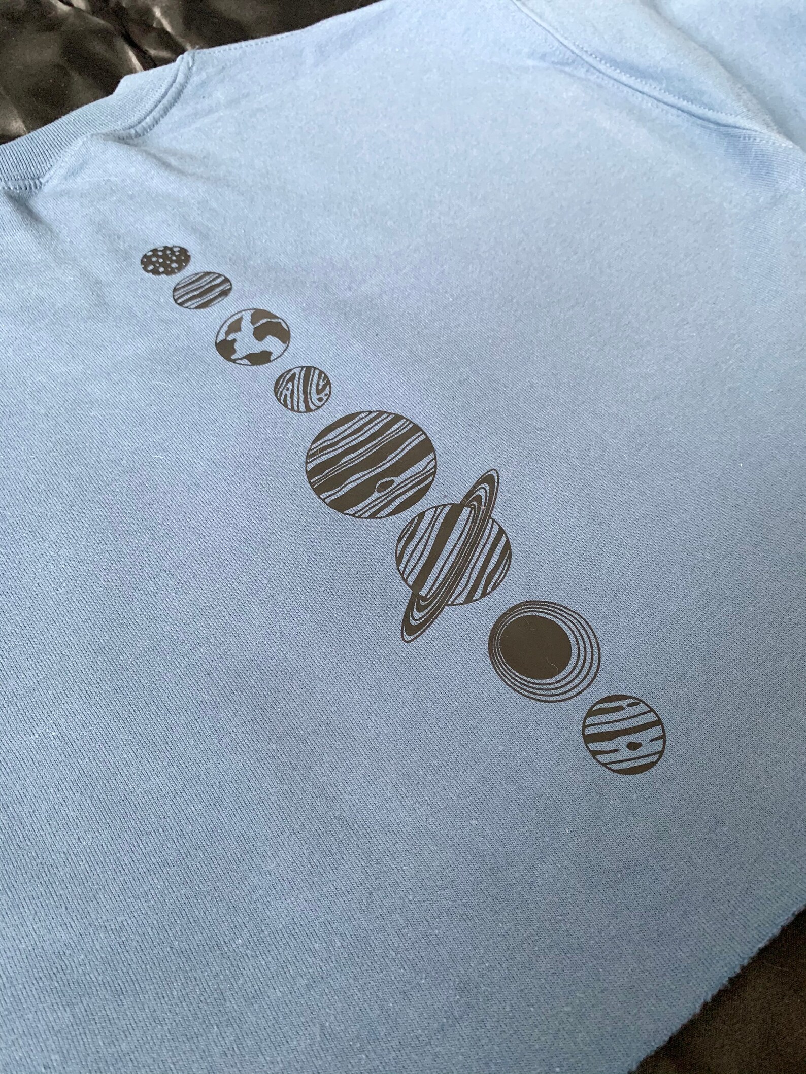 Spinal Solar System Sweatshirt Planets Shirt Outer Space - Etsy