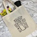 Iced Coffee Tote Bag | Coffee Lover Gift | Reusable Grocery Bag | Eco ...