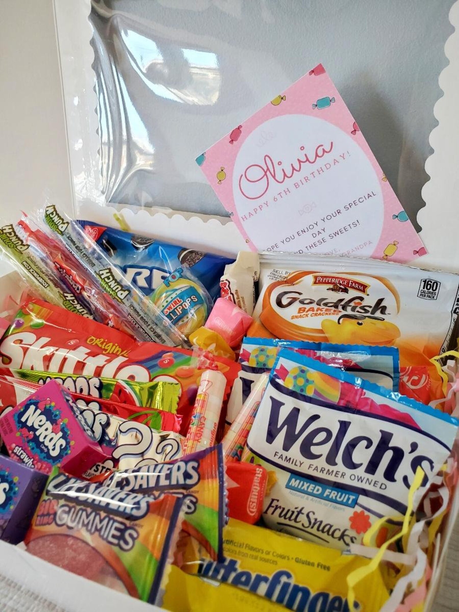 Personalized Candy Box | Etsy