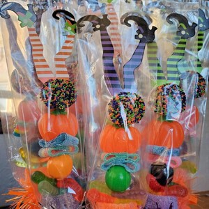 6 Witch Legs Candy Kabobs - Etsy
