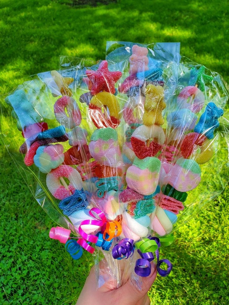 18 Mini Candy Kabobs - Etsy