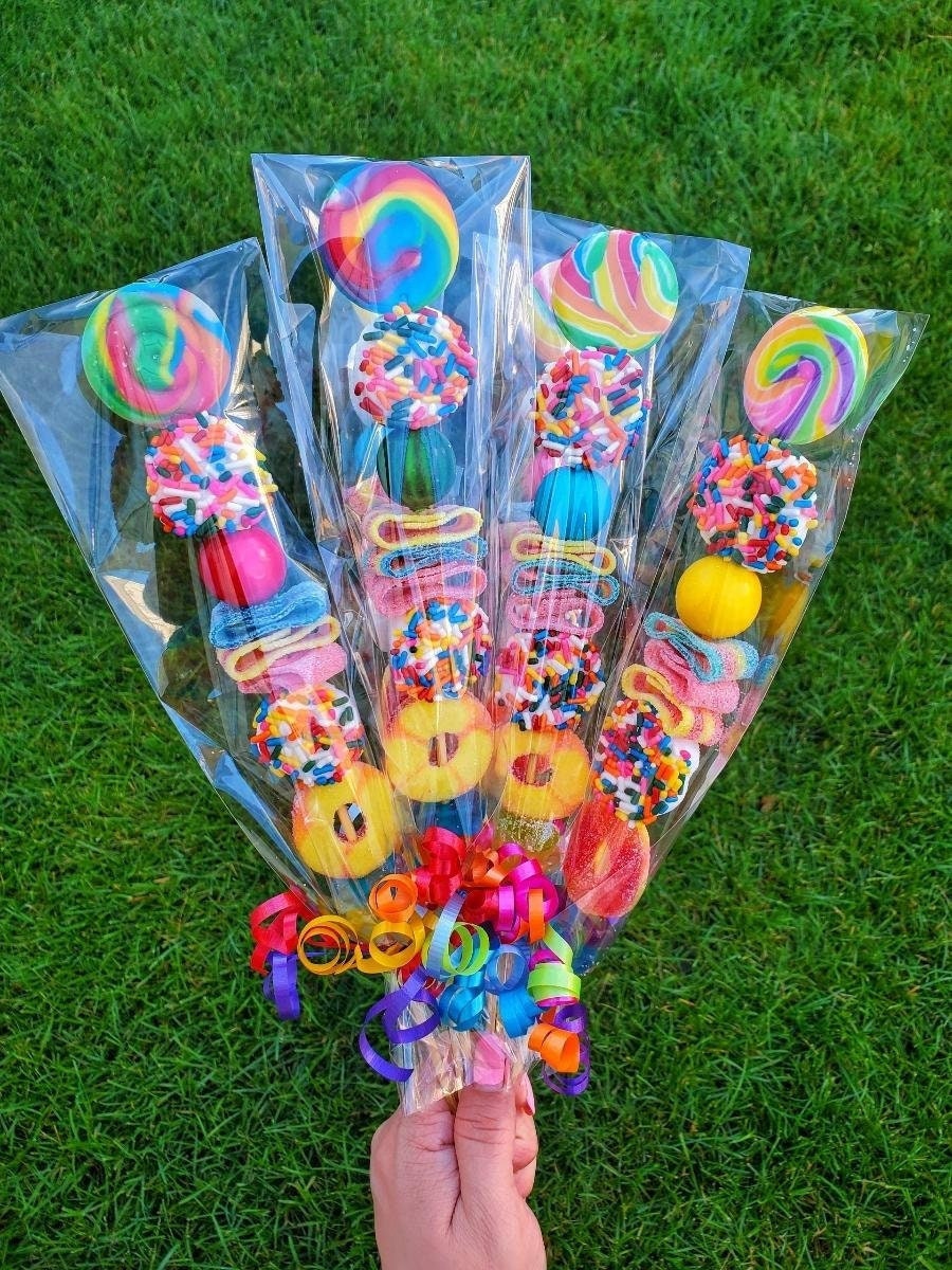 12 Birthday Lollipop Candy Kabobs - Etsy