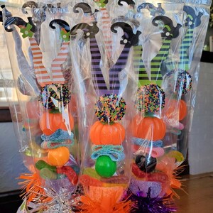 6 Witch Legs Candy Kabobs - Etsy