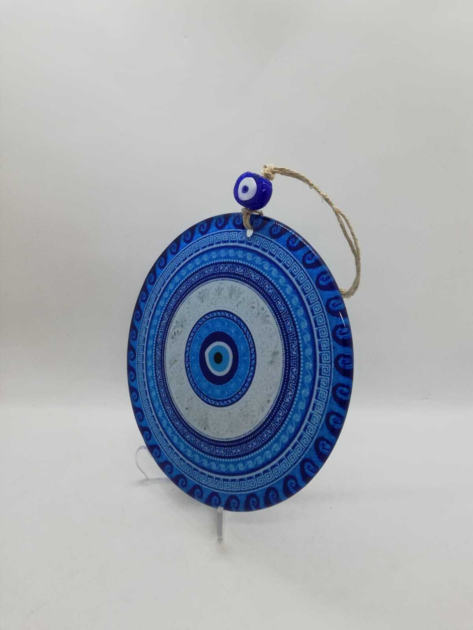 Handmade Middle Evil Eye Design Glass Wall Decor - Etsy