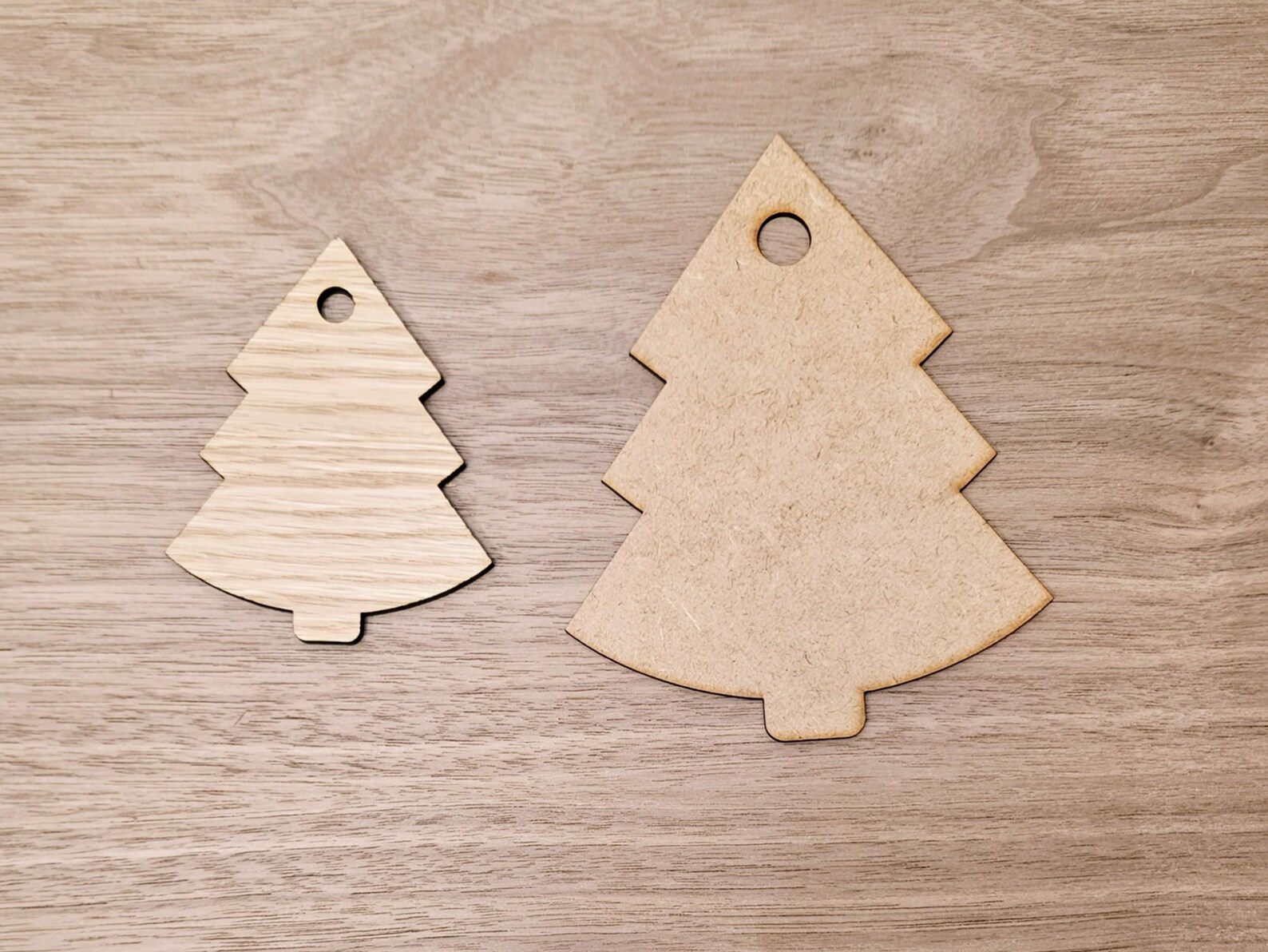 Wooden Christmas Tree Craft Blanks, Custom Size and Shape, Wood Shapes ...