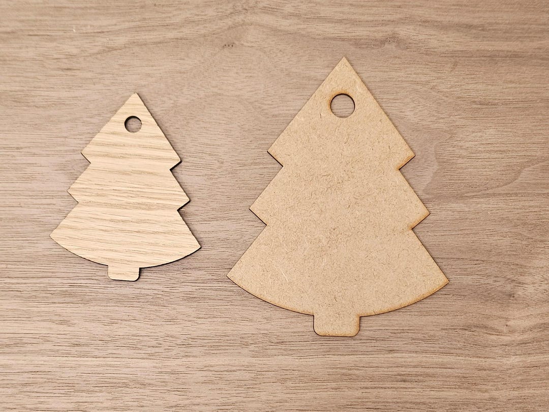 Wooden Christmas Tree Craft Blanks, Custom Size and Shape, Wood Shapes ...