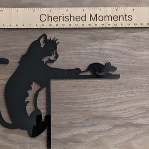 Cat and Mouse Door Topper – Cat Home Décor, Cat Ornament, Small Gift ...