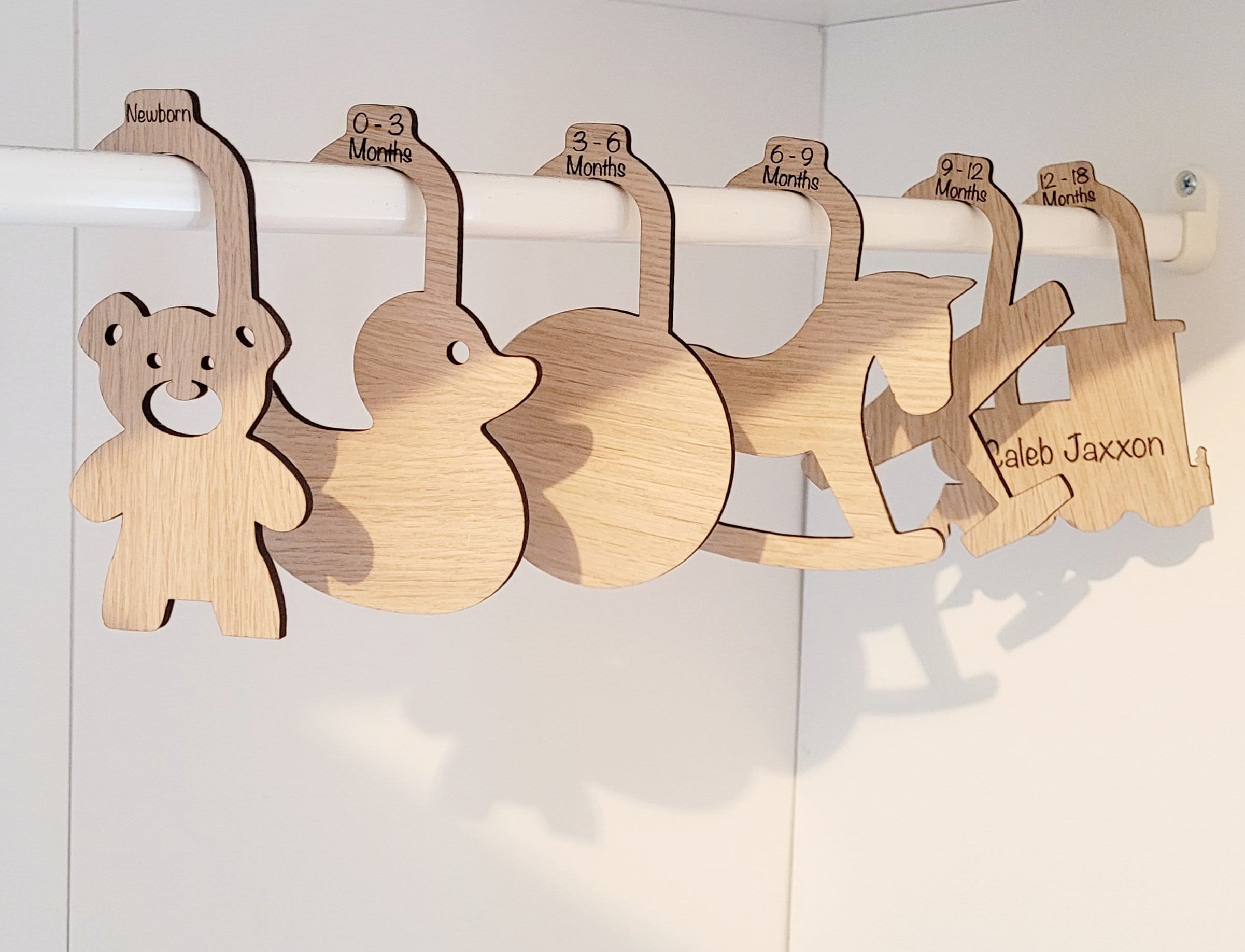 Baby wooden hangers store