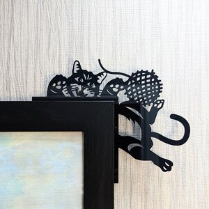 Cat and Mouse Door Topper – Cat Home Décor, Cat Ornament, Small Gift ...