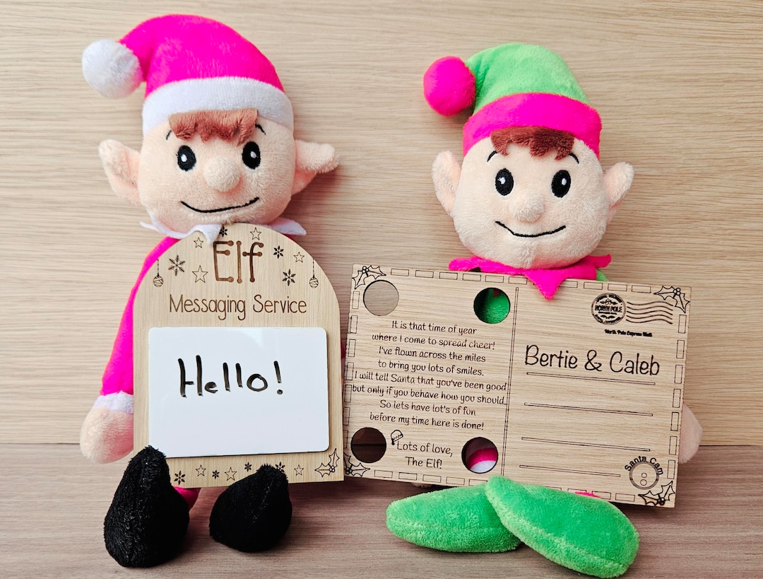 Welcome Back Elf Set, Personalised Elf Arrival Ideas, Christmas Elf ...