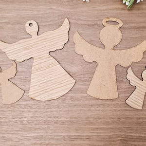 Angel Craft Decoration, Wooden Craft Blanks, Custom Size, Any Request ...