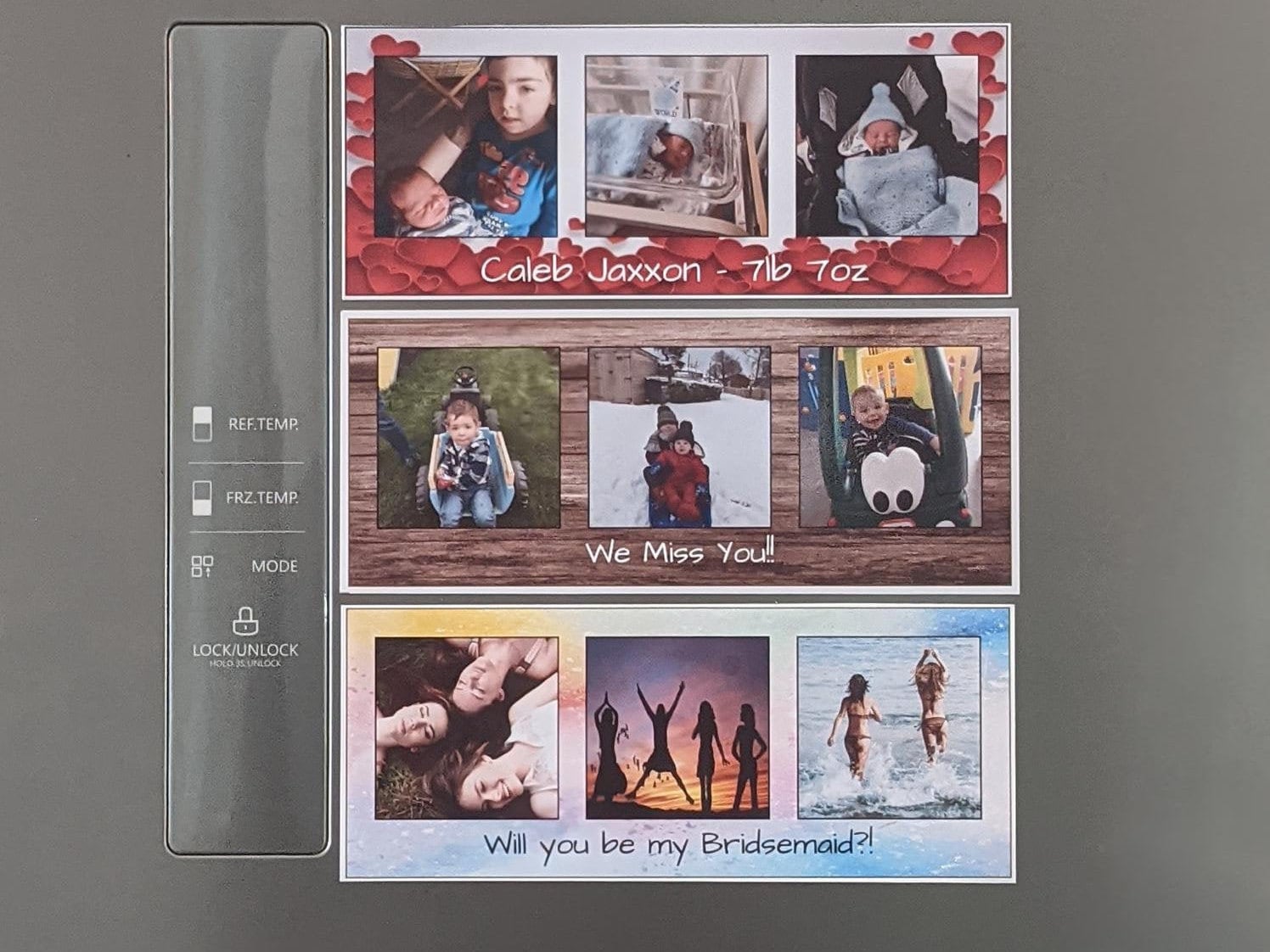 Personalised Fridge Magnet, Custom Photo Magnet, Personalised Photo ...