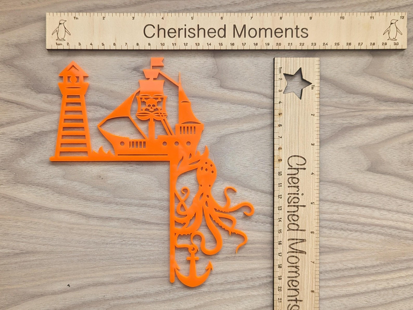 Pirate Ship Ornament, Door Trim Corner, Pirate Nursery Décor, Boys ...