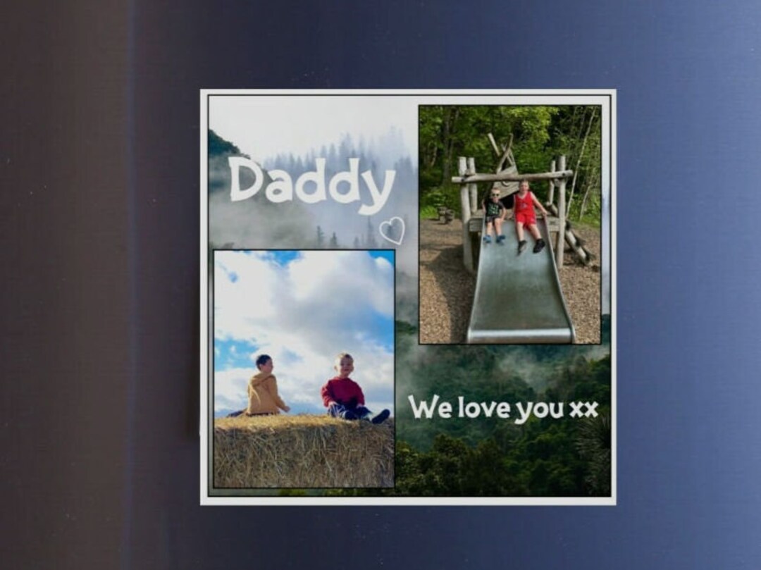 Daddy Picture Magnet, Adventure Daddy Gift From Son, Birthday Gift ...