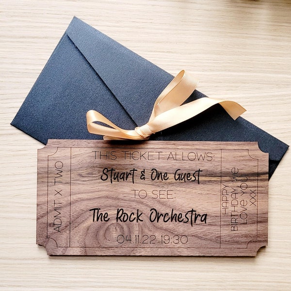 Concert Ticket Gift - 60+ Gift Ideas for 2024