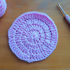 Crochet A Perfect Flat Circle PATTERN, How to Crochet A Flat Circle for ...