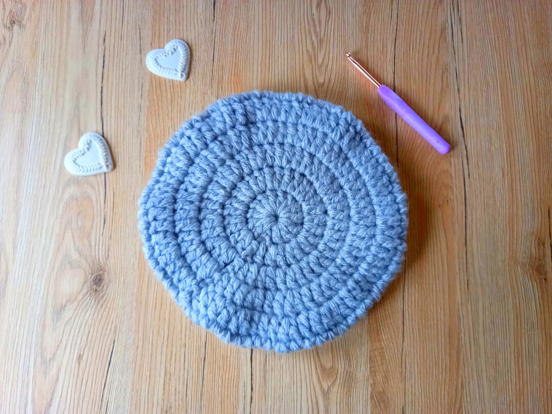 Crochet French Beret Pattern: Easy Beginner Crochet Beret Tutorial (PDF ...