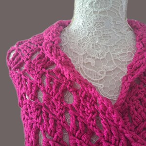 Crochet Easy Shawl Pattern for Beginners, Crochet Easy Vintage ...