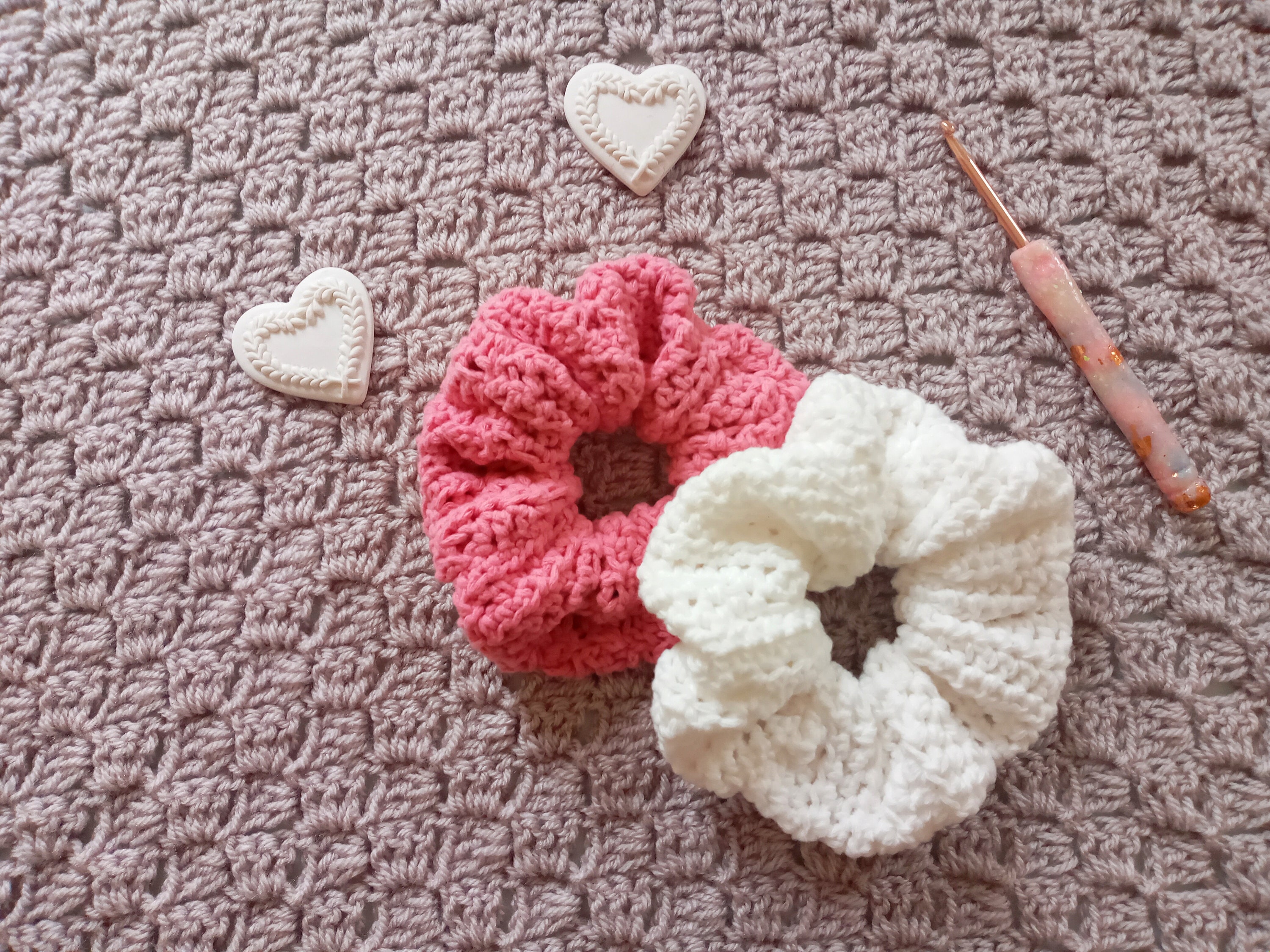 Crochet Scrunchie Pattern Crochet Easy Scrunchie Pattern - Etsy