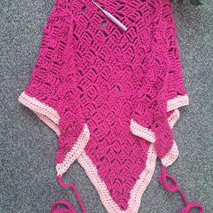 Crochet Easy Shawl Pattern for Beginners, Crochet Easy Vintage ...