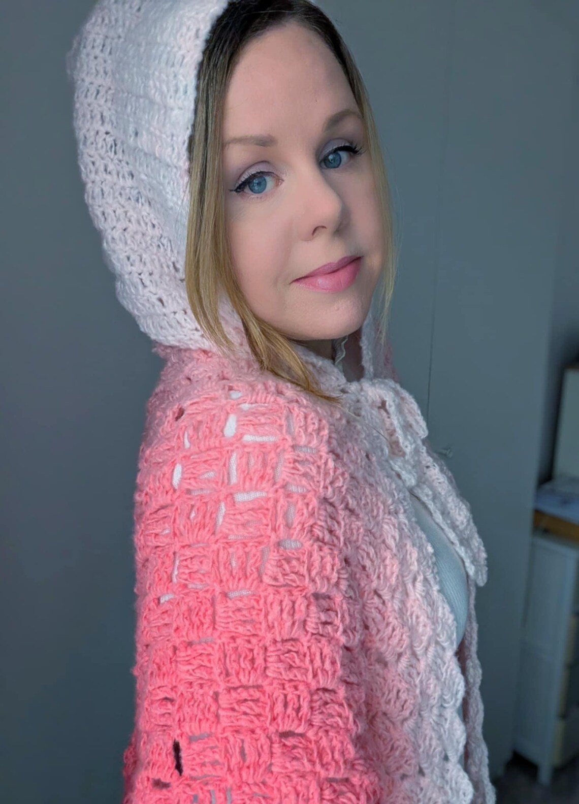 Crochet Victorian Hooded Shawl PATTERN | How to Crochet Vintage Wrap ...