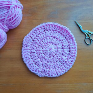 Crochet A Perfect Flat Circle PATTERN, How to Crochet A Flat Circle for ...