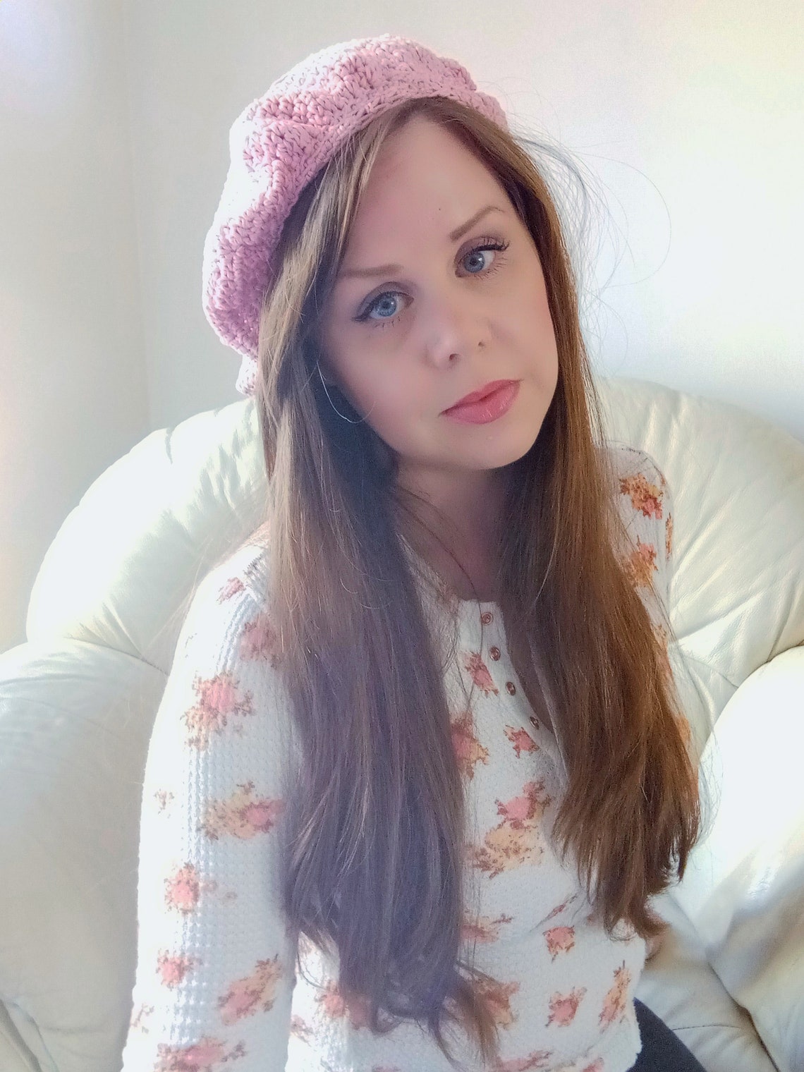 Crochet Traditional French Beret PATTERN Crochet Spring Beret - Etsy