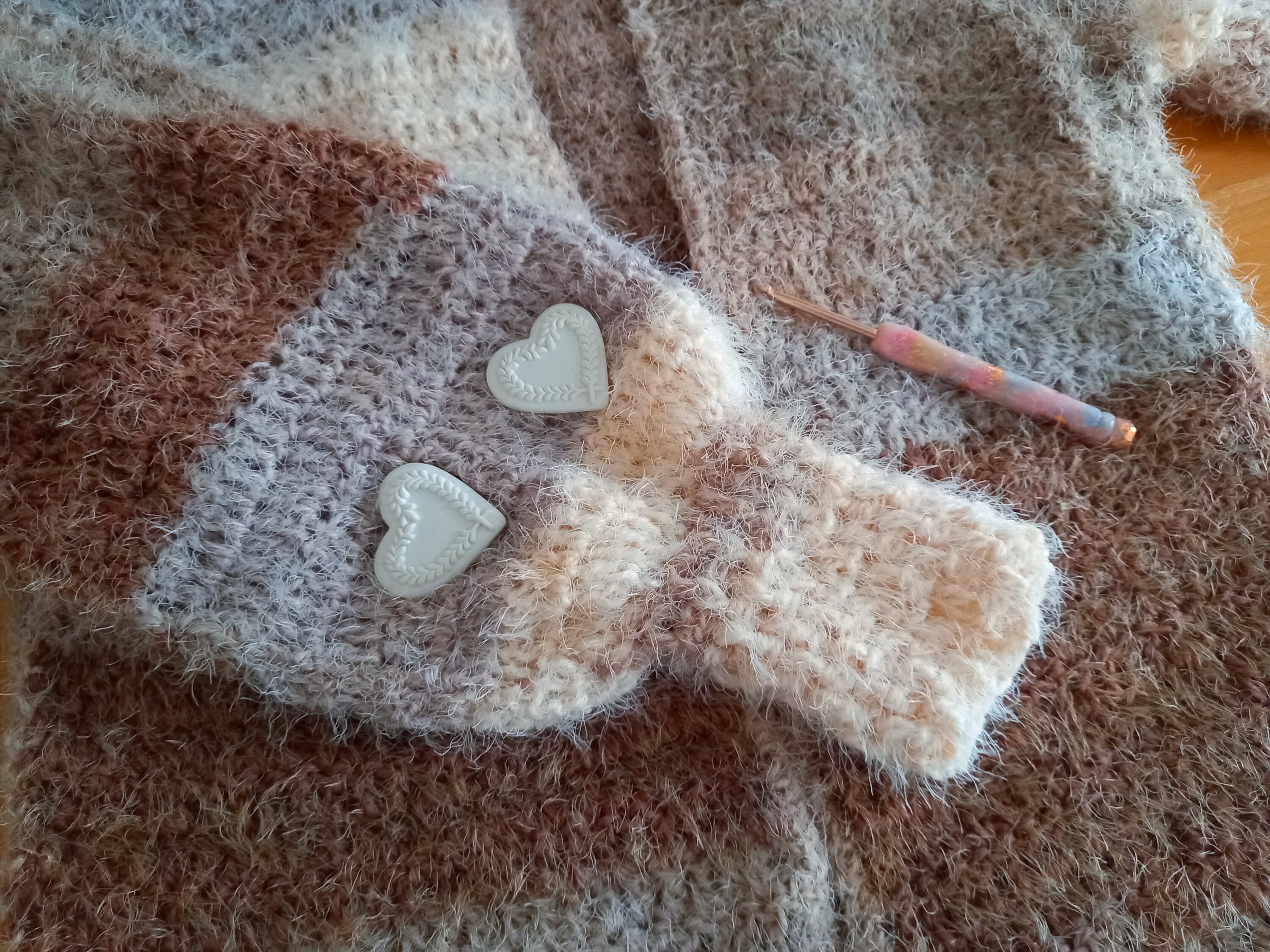 Crochet Coconut Cream Cardigan Pattern: Easy Fluffy Winter Cardigan ...