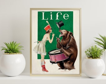 Life Magazine Poster | Etsy
