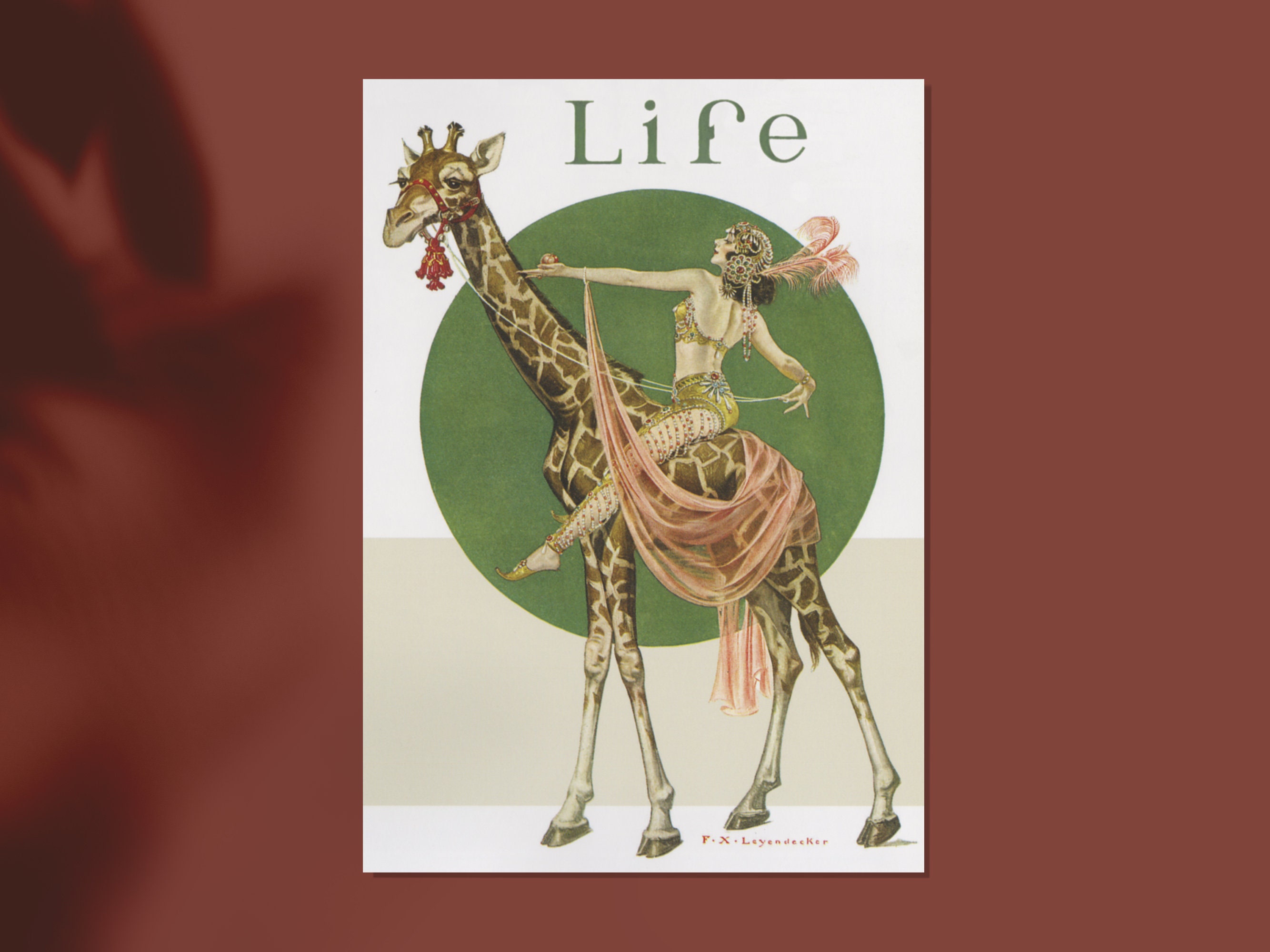 Life Magazine Cover | 1920's | Fashion | Leyendecker | Vintage Poster ...