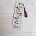 Personalized Ice Skate Bookmark: Acrylic Figure Skates, Snowflake Name ...